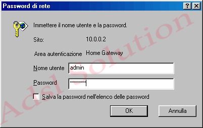 Aethra starbridge E Manuale configurazione Adsl
