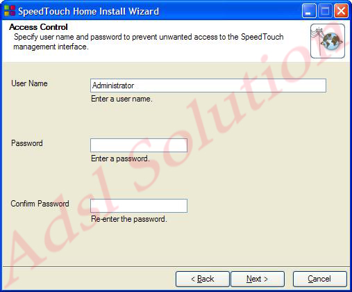 SpeedTouch 585(v6) Configurazione Adsl da CD