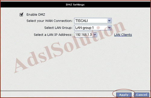 Utstarcom UT300R2U aprire porte emule